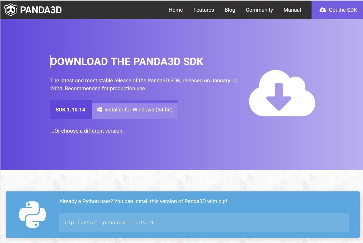 panda3DをWindowsのanacondaで使う準備をしてみた | 株式会社マグノリア